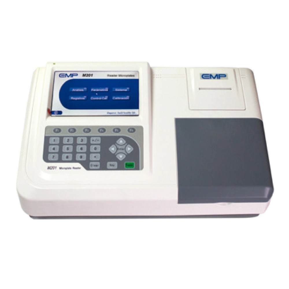 Lector de Elisa Semiautomatizado para 96 Pocillos Pantalla Touch Screen Lcd 7"– Modelo: M201 ...